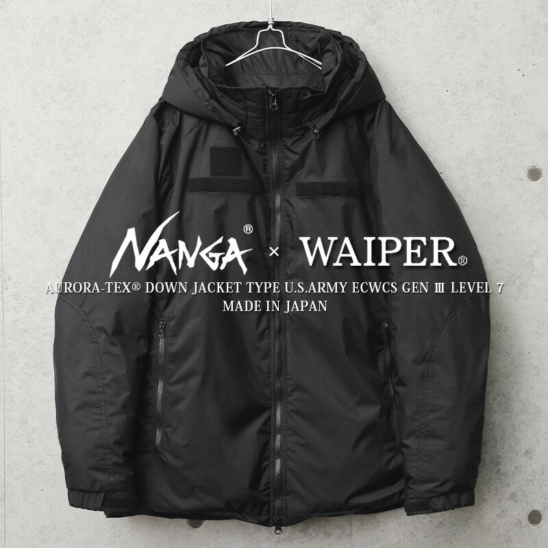 【楽天市場】NANGA ナンガ WAIPER別注 AURORA-TEX ダウンジャケット TYPE U.S.ARMY ECWCS GEN III LEVEL 7 MADE IN JAPAN ...