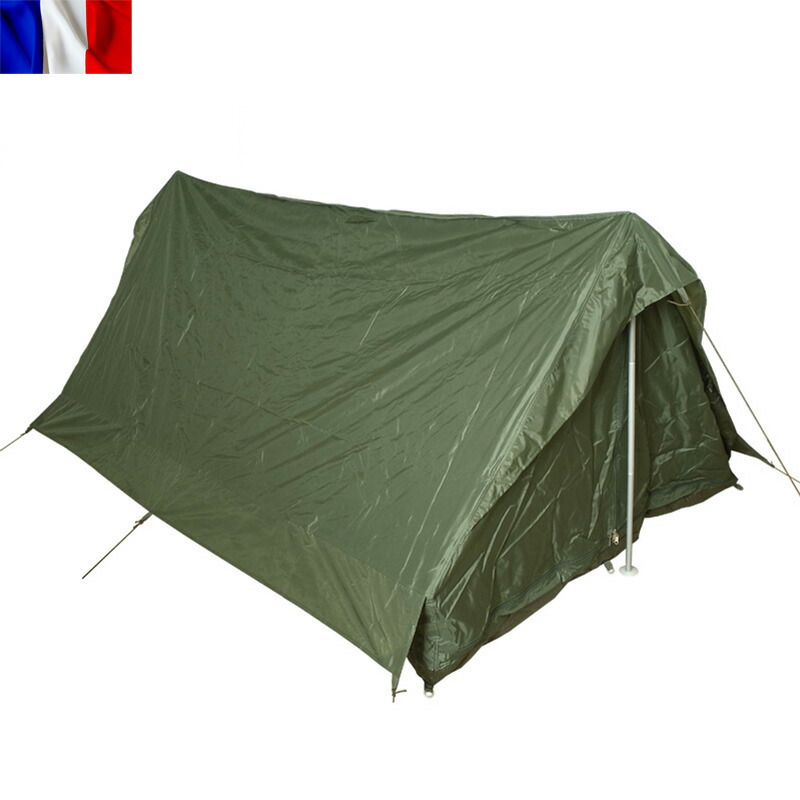 【楽天市場】実物 新品 フランス軍 F1 テントセット 2人用 オリーブ【クーポン対象外】【I】：WAIPER楽天市場店