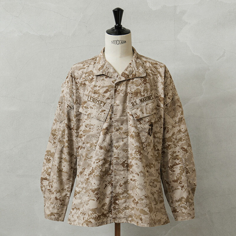 【楽天市場】実物 USED 米軍 USMC MCCUU コンバットジャケット DESERT MARPAT / 米海兵隊 U.S.M.C ...