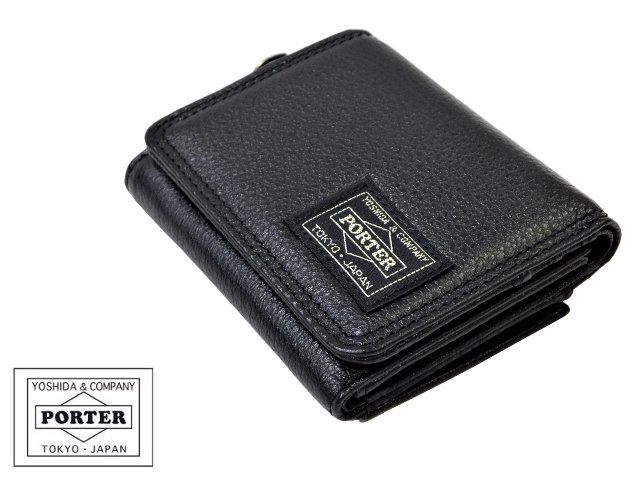 【楽天市場】ポーター カーム ウォレット 041-03124 PORTER CALM 【牛革】三つ折り財布 コンパクトサイフ WALLET ...
