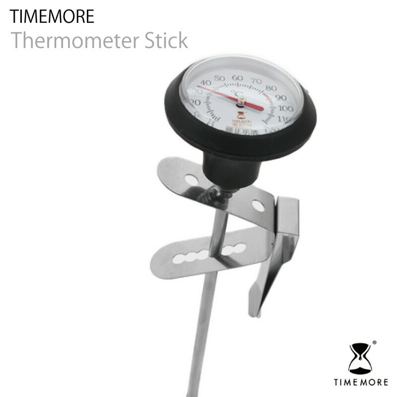 【楽天市場】TIMEMORE タイムモア サーモメーター Thermometer Stick with Clip クリップ付 0°-100 ...