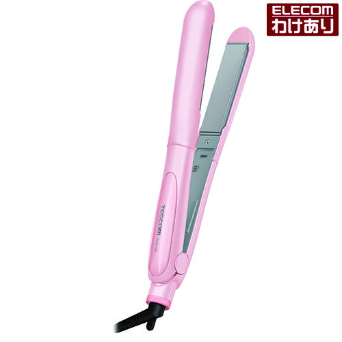 【楽天市場】【訳あり】TESCOM テスコム ヘアーアイロン 最高温度200℃ クセやうねりをしっかり伸ばす マイナスイオンストレート ピンク ...