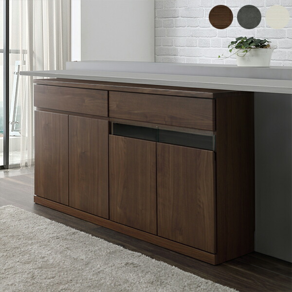 【楽天市場】キッチンカウンター カウンターテーブル キッチン収納 幅150cm 引き出し収納 収納 カウンター下収納 対面キッチン おしゃれカウンター ダイニング シンプル 木目柄 セラミック ...