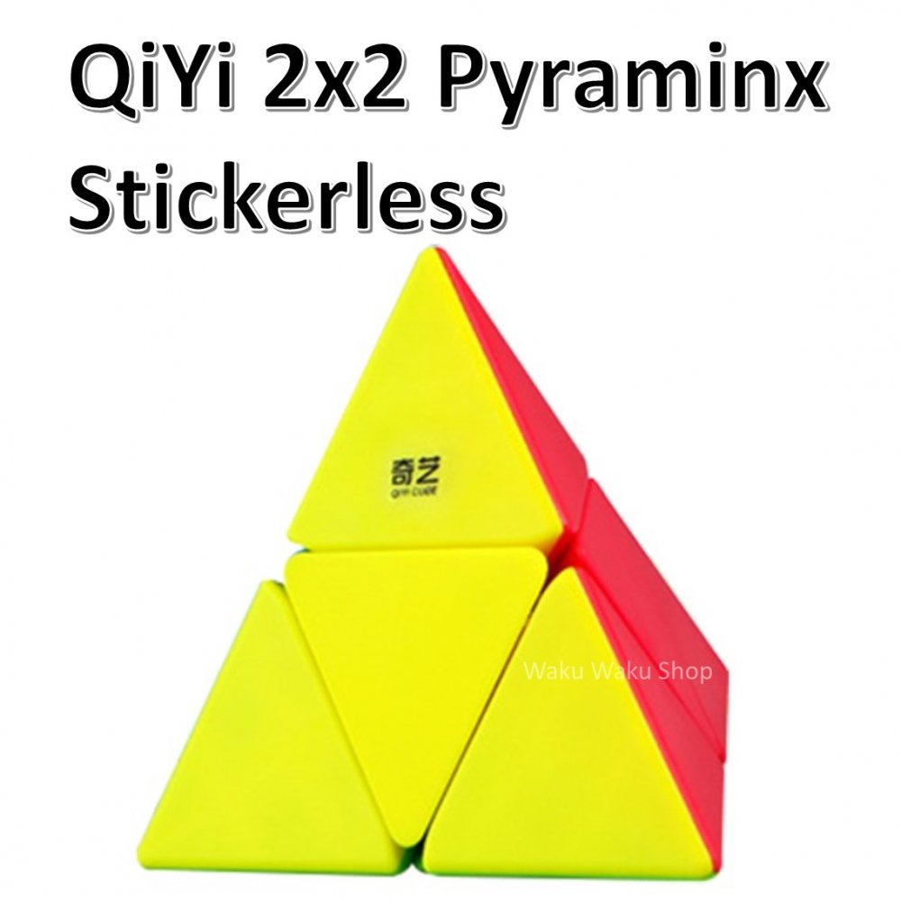 【楽天市場】【安心の保証付き】 【正規販売店】 QiYi 2x2 Pyraminx 2x2 ピラミンクス ステッカーレス ルービックキューブ ...