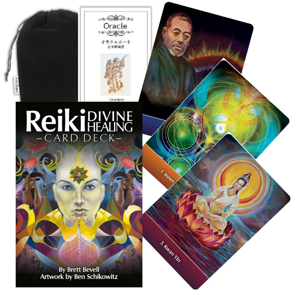 【楽天市場】【オラクルカード】 レイキ ディバイン ヒーリング カードデッキ Reiki Divine Healing Card Deck ...