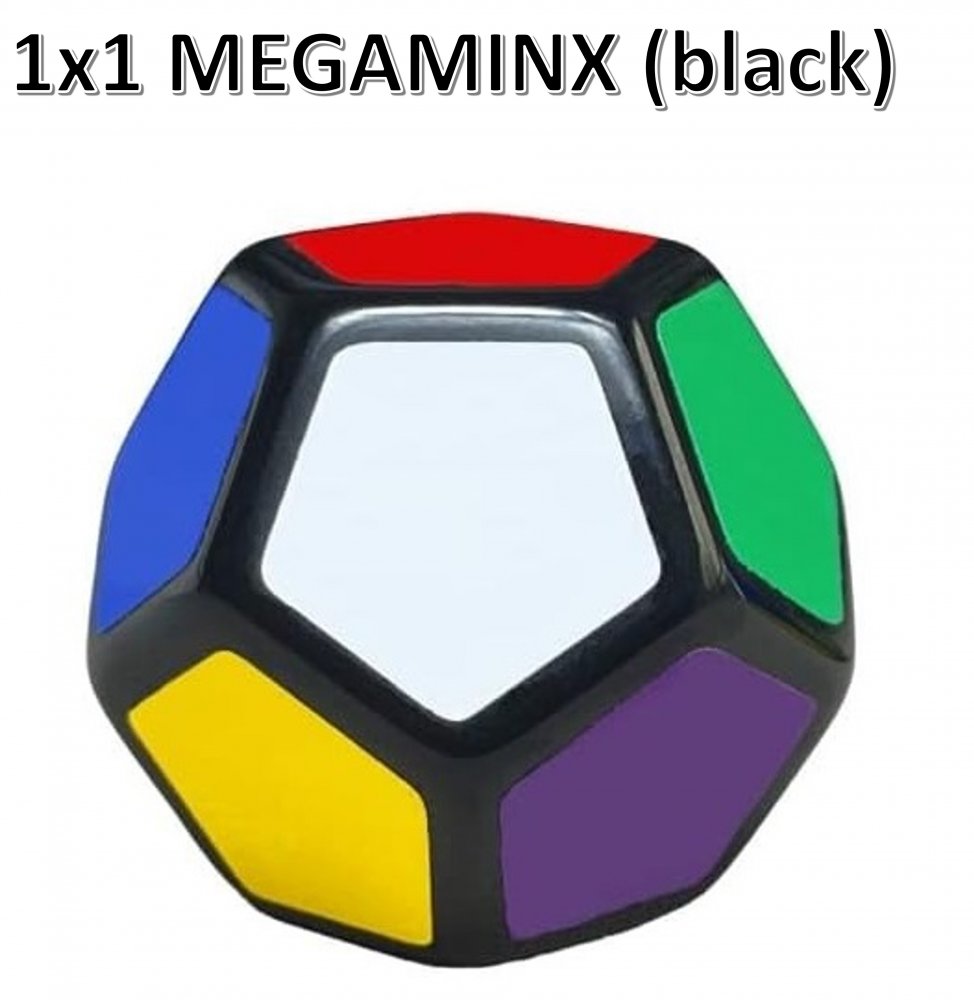 【楽天市場】1X1 MEGAMINX キューブ マジックキューブ ブラック：Waku Waku Shop 楽天市場店
