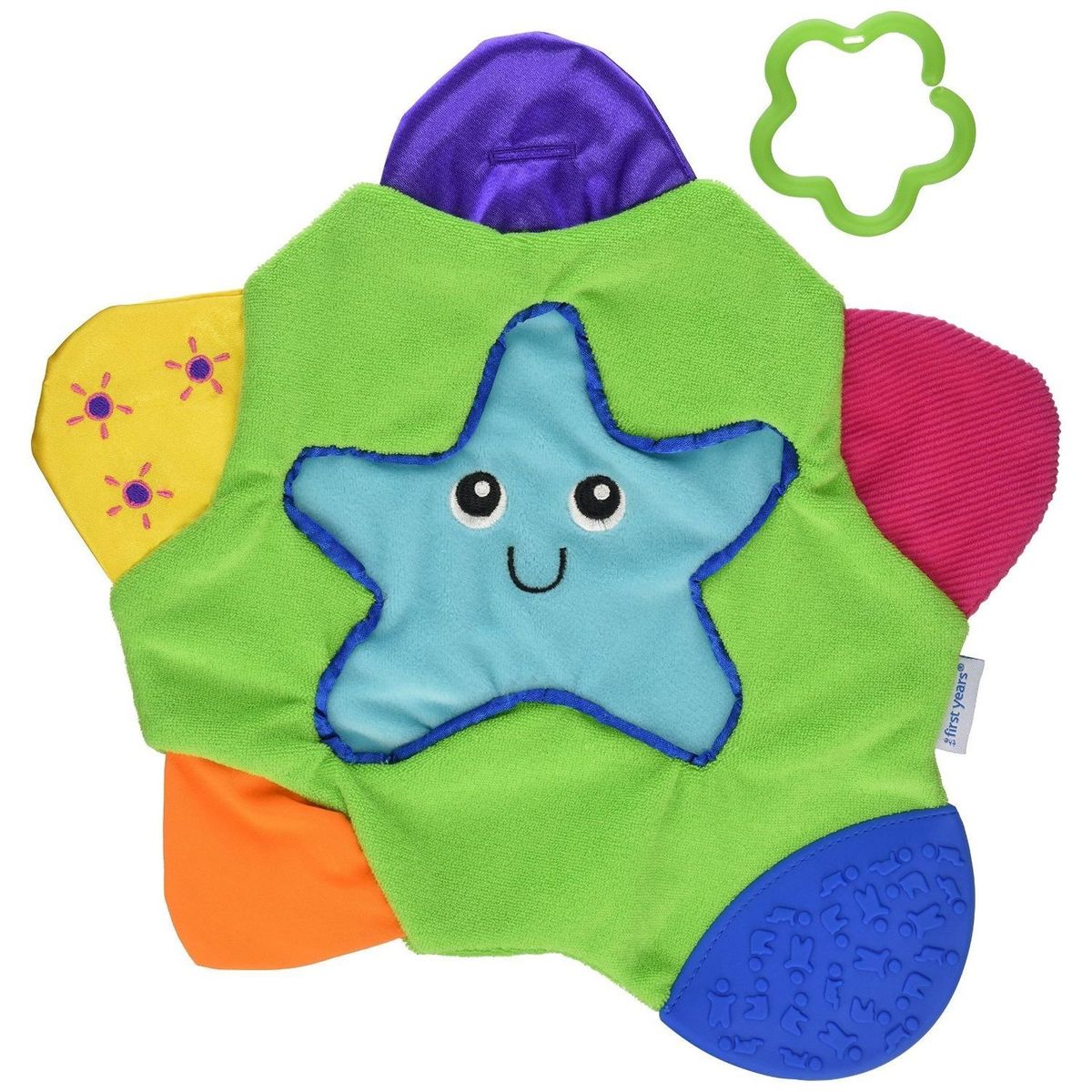 【楽天市場】[送料無料] The First Years Star Teething Blanket [楽天海外通販] | The First ...
