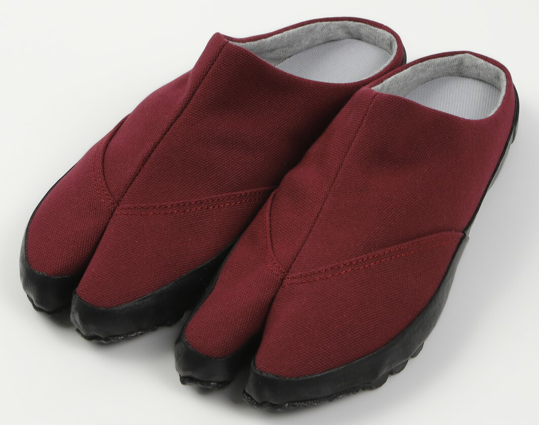 【楽天市場】倭紋草履地下足袋／ワインレッド(オーガニックコットンパイル採用）：地下足袋Shop wamon【倭紋】