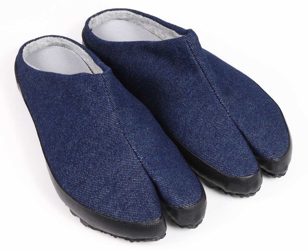 【楽天市場】倭紋スリッポン地下足袋／デニムワッシャーインディゴ (コットンパイル採用）：地下足袋Shop wamon【倭紋】