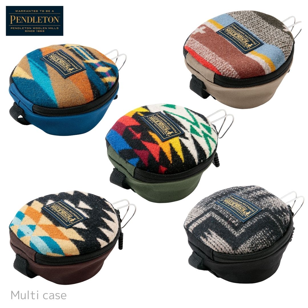 【楽天市場】【PENDLETON】Multi case ペンドルトン マルチケース シェラカップ ポーチ アウトドア：デザインペット雑貨 WANDAWAY