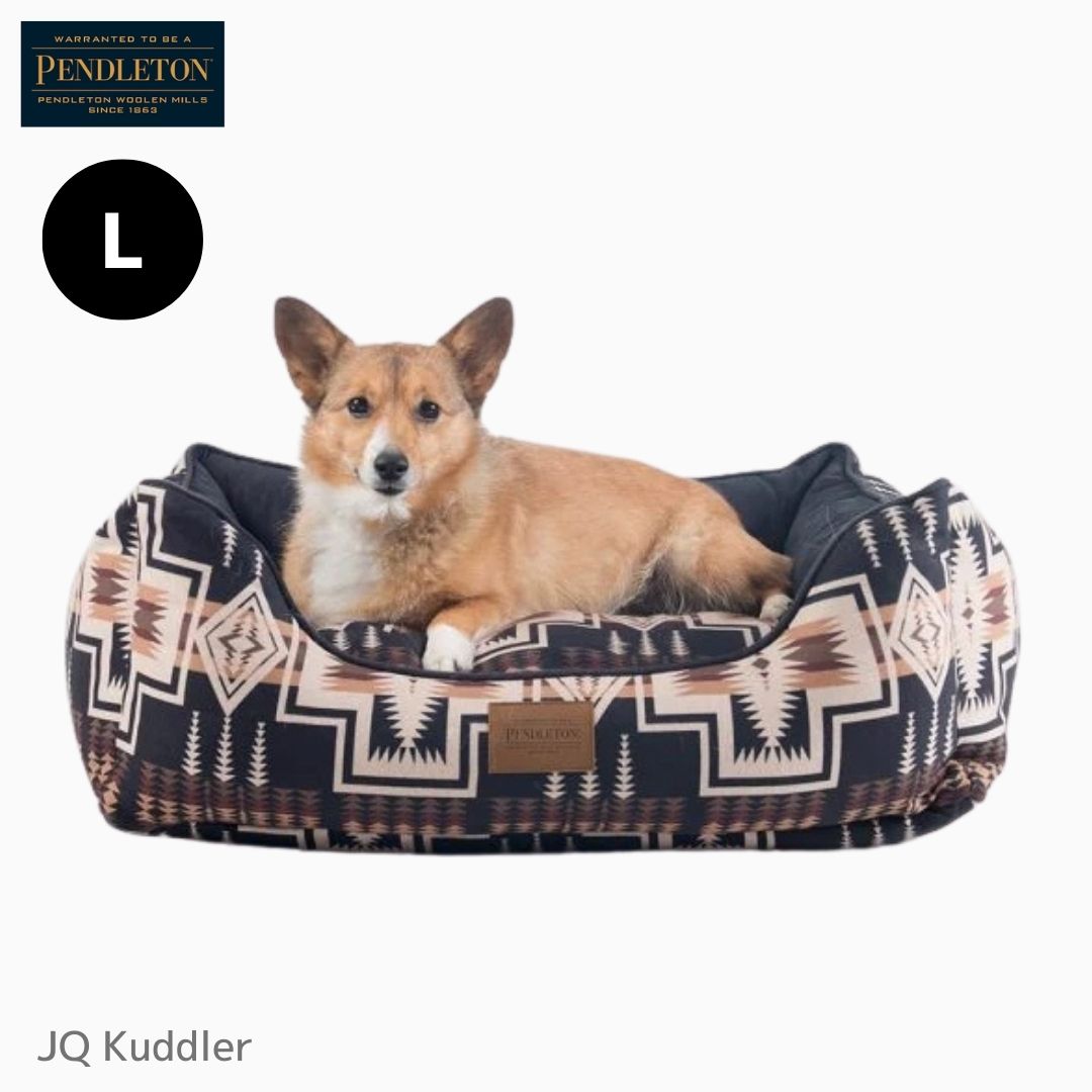 【楽天市場】【PENDLETON】JQ Kuddler ペンドルトン JQ カドラー ブラック_BK/ Harding グレー_GY/ Sun Mlguel 縁に高さのある犬用ベッド：デザイン ...