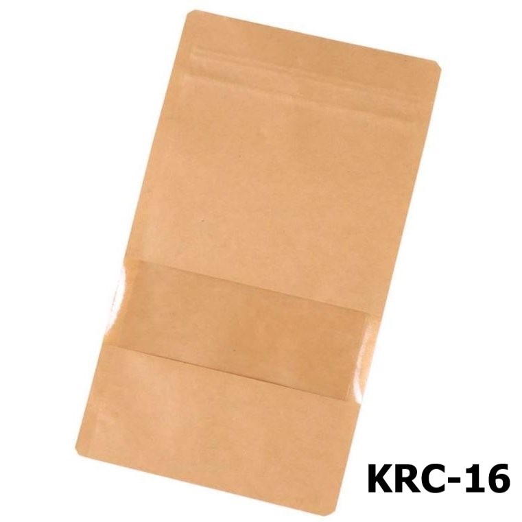 【楽天市場】スタンドパック クラフト 窓付タイプ ラミジップ KRC-16 1袋50枚：Benefit for Life 楽天市場店