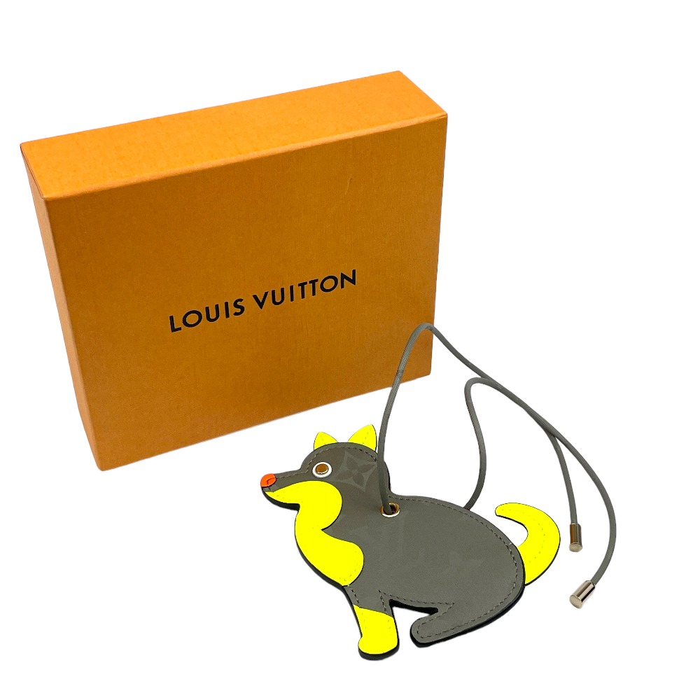 【楽天市場】[USED/中古]LOUIS VUITTON ルイ・ヴィトン チャーム 【新品未使用品】18FW 国内30個 バッグチャーム M63280 犬 DOG ポップアップ限定品 ...