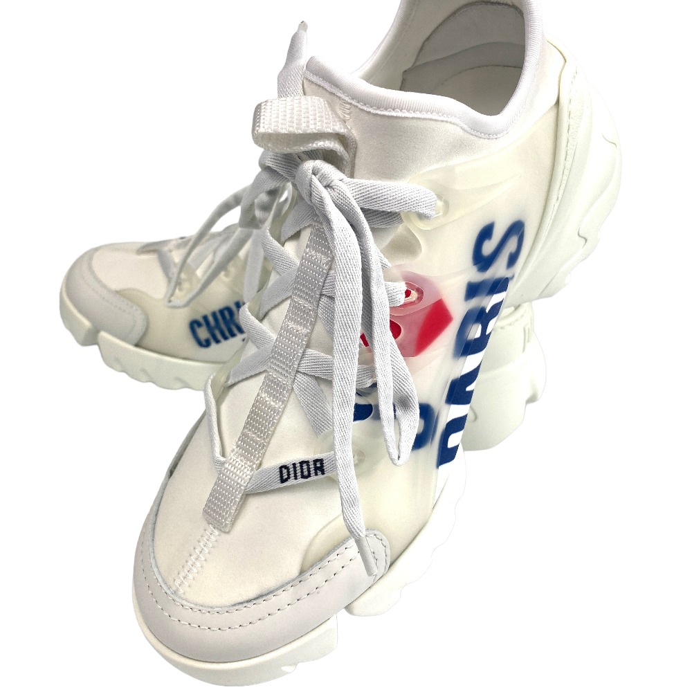 【楽天市場】[USED/中古]Christian Dior クリスチャンディオール スニーカー ディオール ロゴ スニーカー 白 36 ...