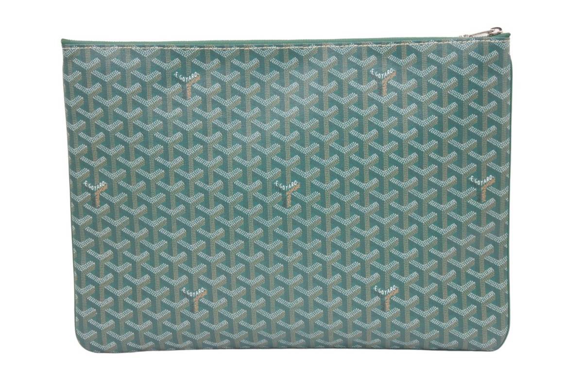 【楽天市場】GOYARD ゴヤール Senat GM セナ クラッチバッグ セカンドバッグ ポーチ レザー ブラウン 箱付き 47387 ...