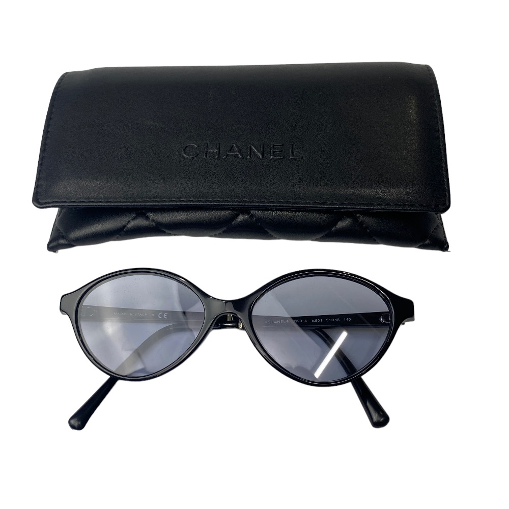 【楽天市場】[USED/中古]CHANEL シャネル サングラス ココマーク 3390-A ケース付き ブラック 3390-A B（目立った傷 ...