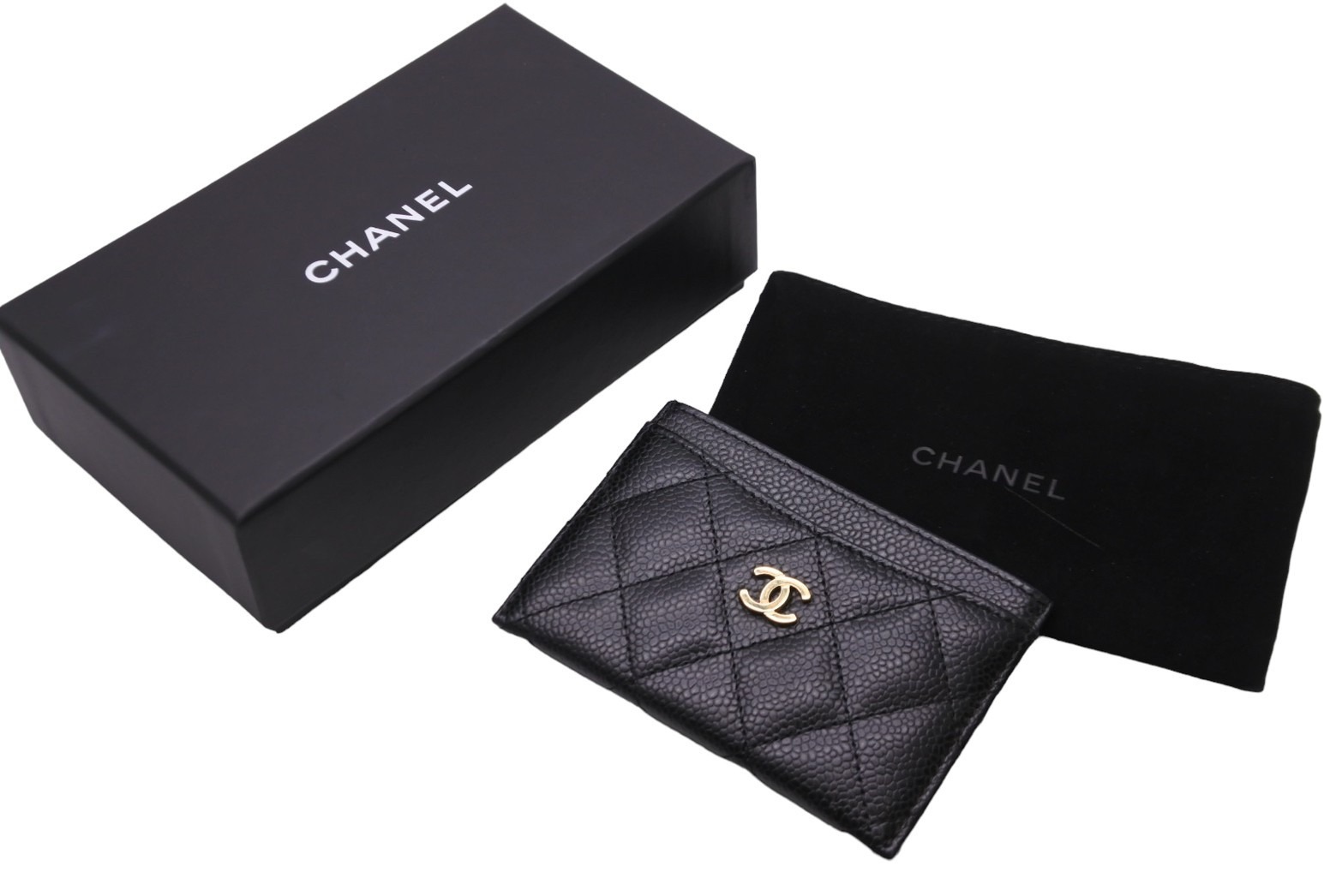 【楽天市場】新品同様 CHANEL シャネル カードケース 名刺入れ ココマーク 22番台 2015 ブラック キャビアスキン 中古 ...