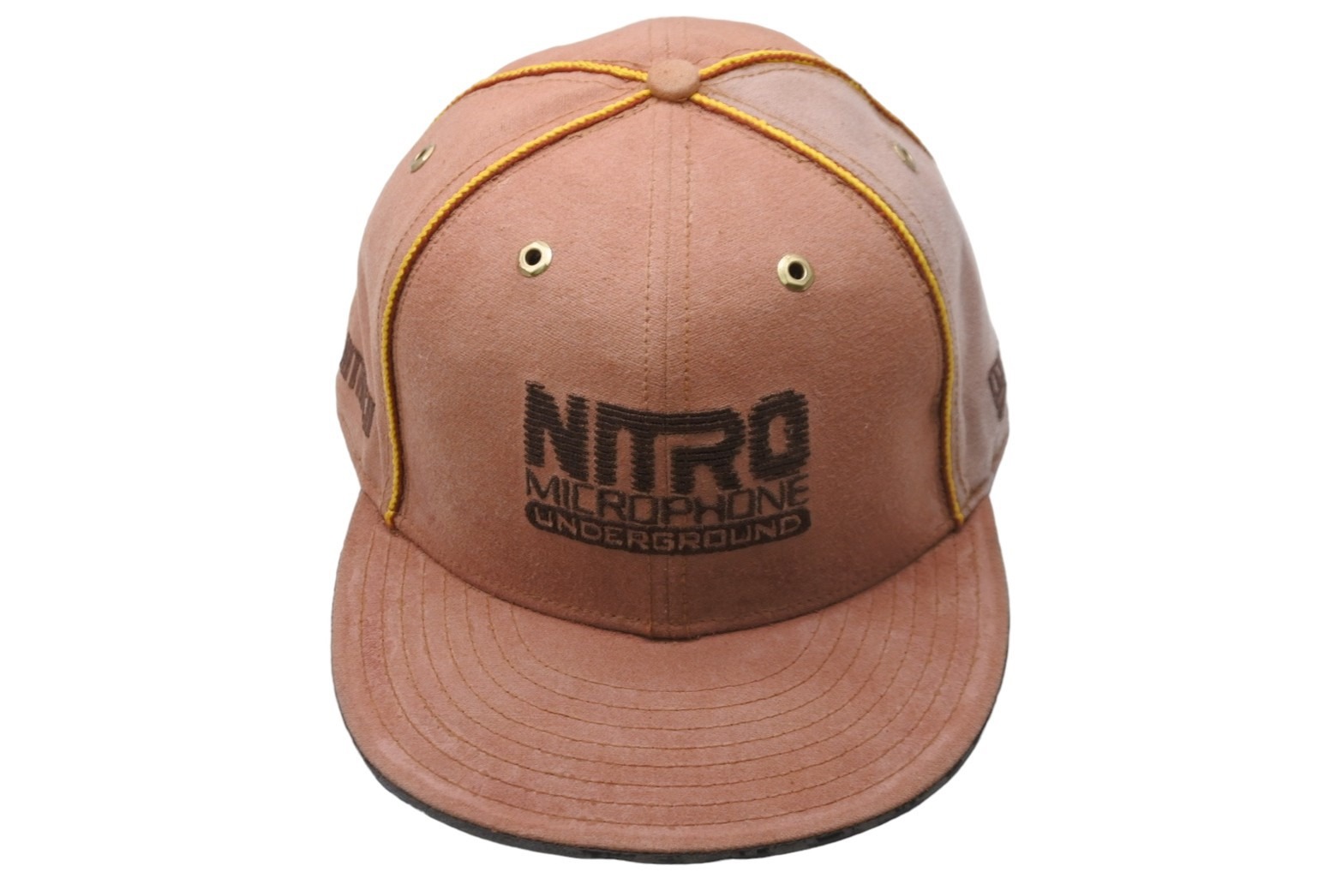 【楽天市場】NEW ERA ニューエラ NITRO MICROPHONE UNDERGROUND キャップ 帽子 ブラウン サイズ7 1/4 良品 中古 53259：Warashibe ...