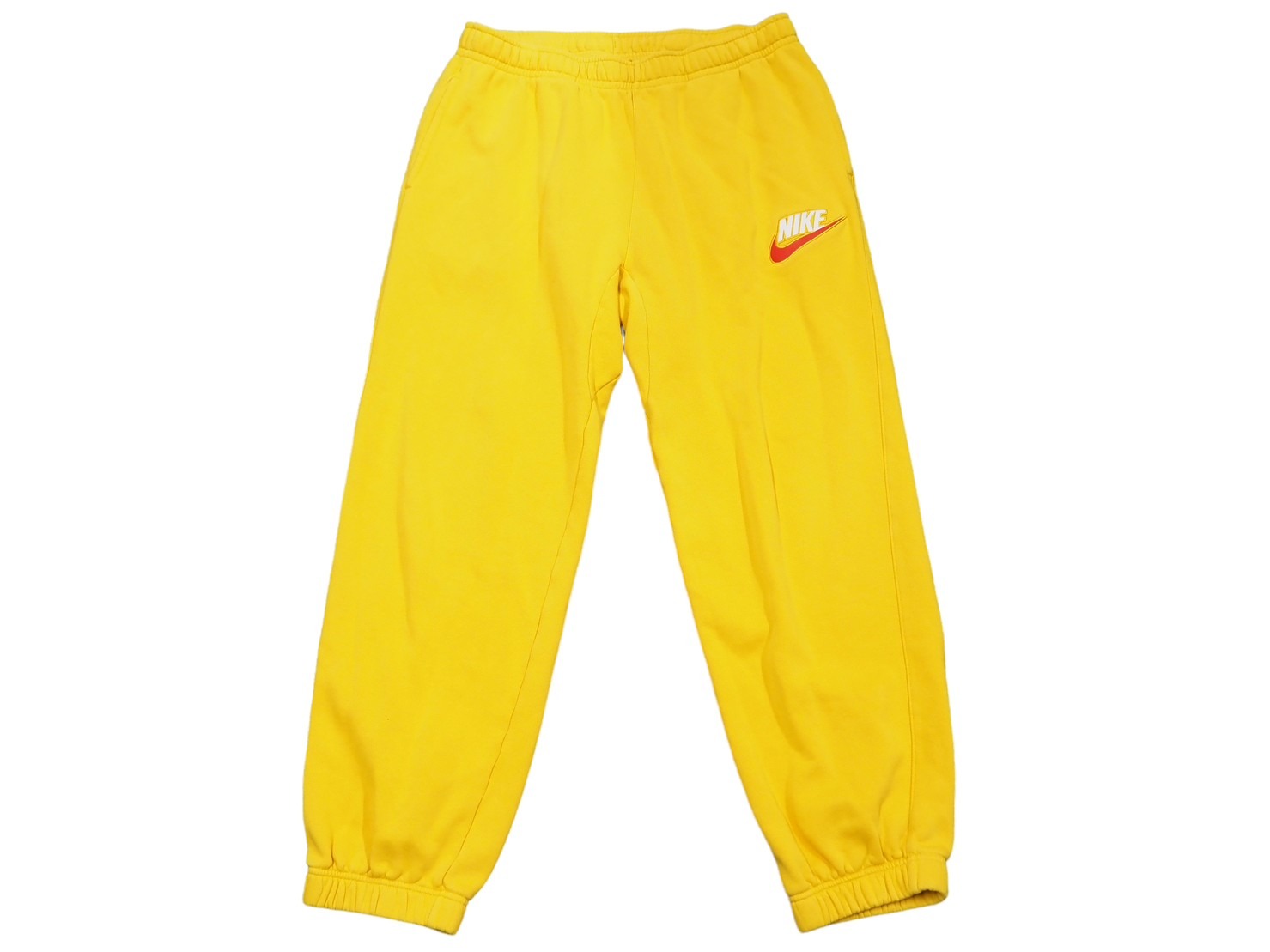 【楽天市場】NIKE ナイキ × Supreme シュプリーム コラボ スウェットパンツ ボトムス ロゴ刺繍 FW18 マスタードカラー L ...