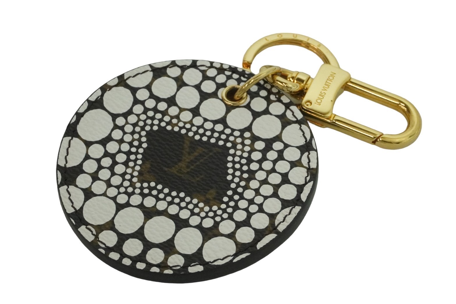 【楽天市場】極美品 LOUIS VUITTON ルイヴィトン×草間彌生 キーホルダー キーチャーム ポルトクレ パンプキンドット M66737 ...