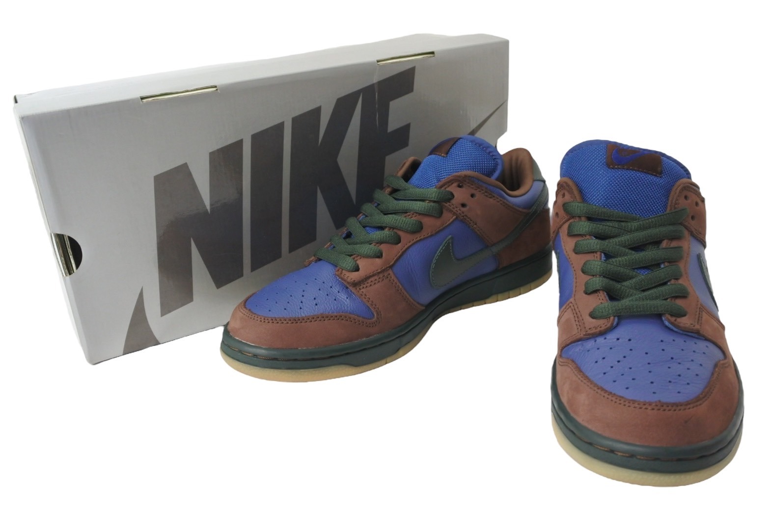 【楽天市場】極美品 NIKE ナイキ 2003 DUNK LOW PRO SB BARF スニーカー ブラウン ネイビー ダンク ロー ...