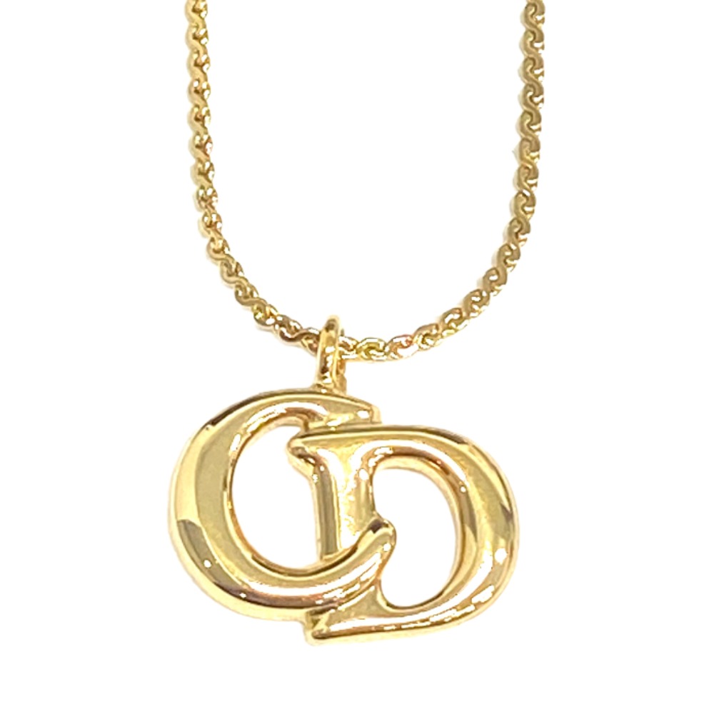 【楽天市場】[USED/中古]Dior ディオール ネックレス・チョーカー DC ロゴ ゴールド Aランク 中古 tdc-001883-4d ...