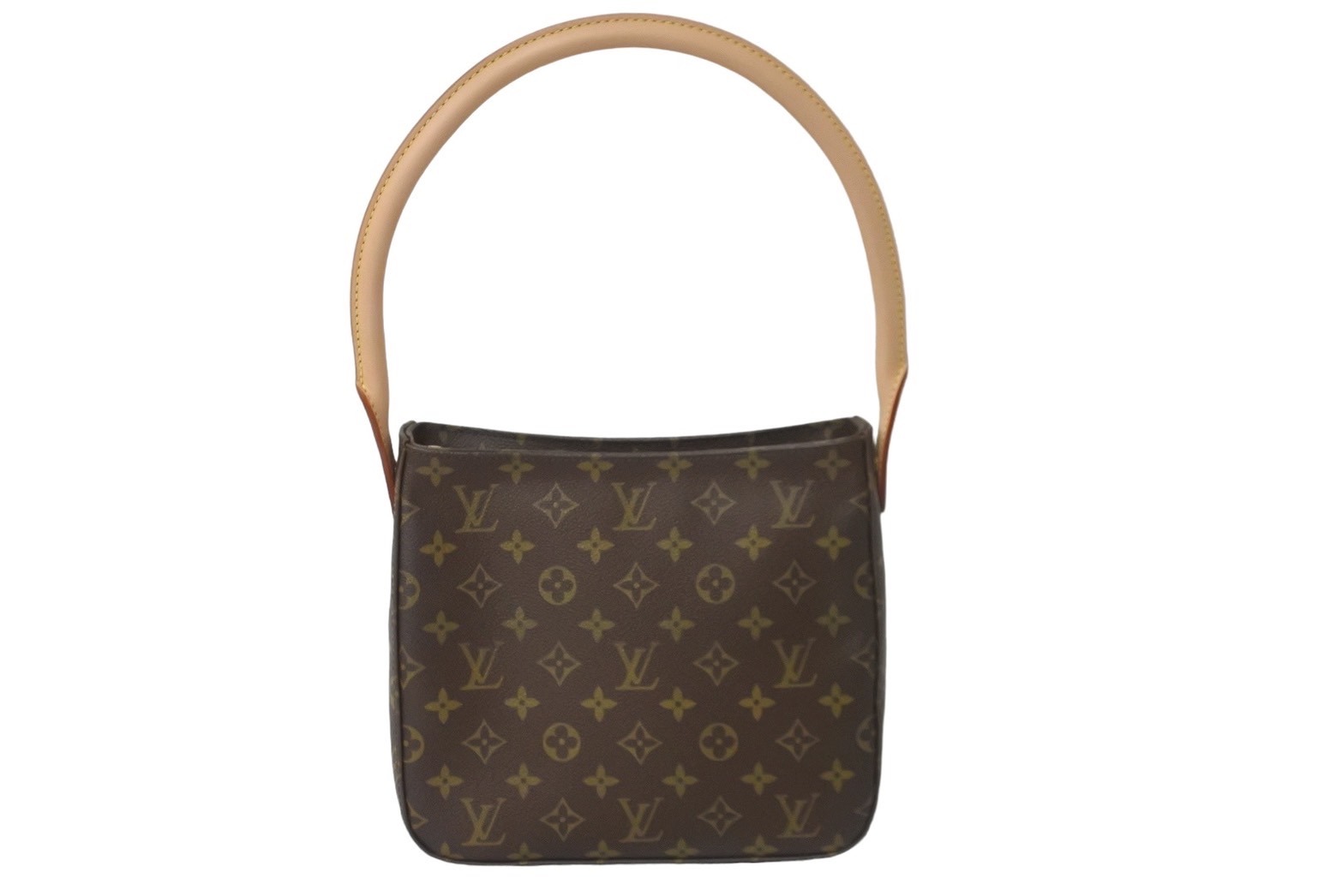 【楽天市場】新品同様 LOUIS VUITTON ルイヴィトン ショルダーバッグ ルーピングMM M51146 モノグラム ブラウン 中古 ...