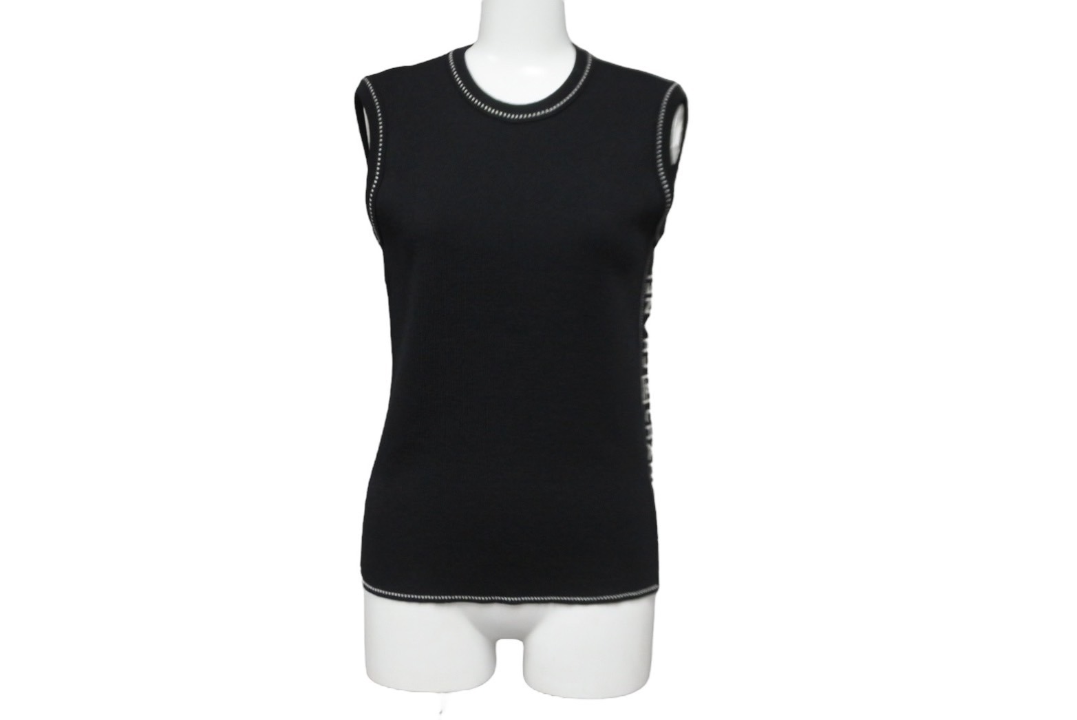 【楽天市場】CHANEL シャネル スポーツライン ニット タンクトップ・ノースリーブ P22076V01420 ブラック サイズ38 美品 ...