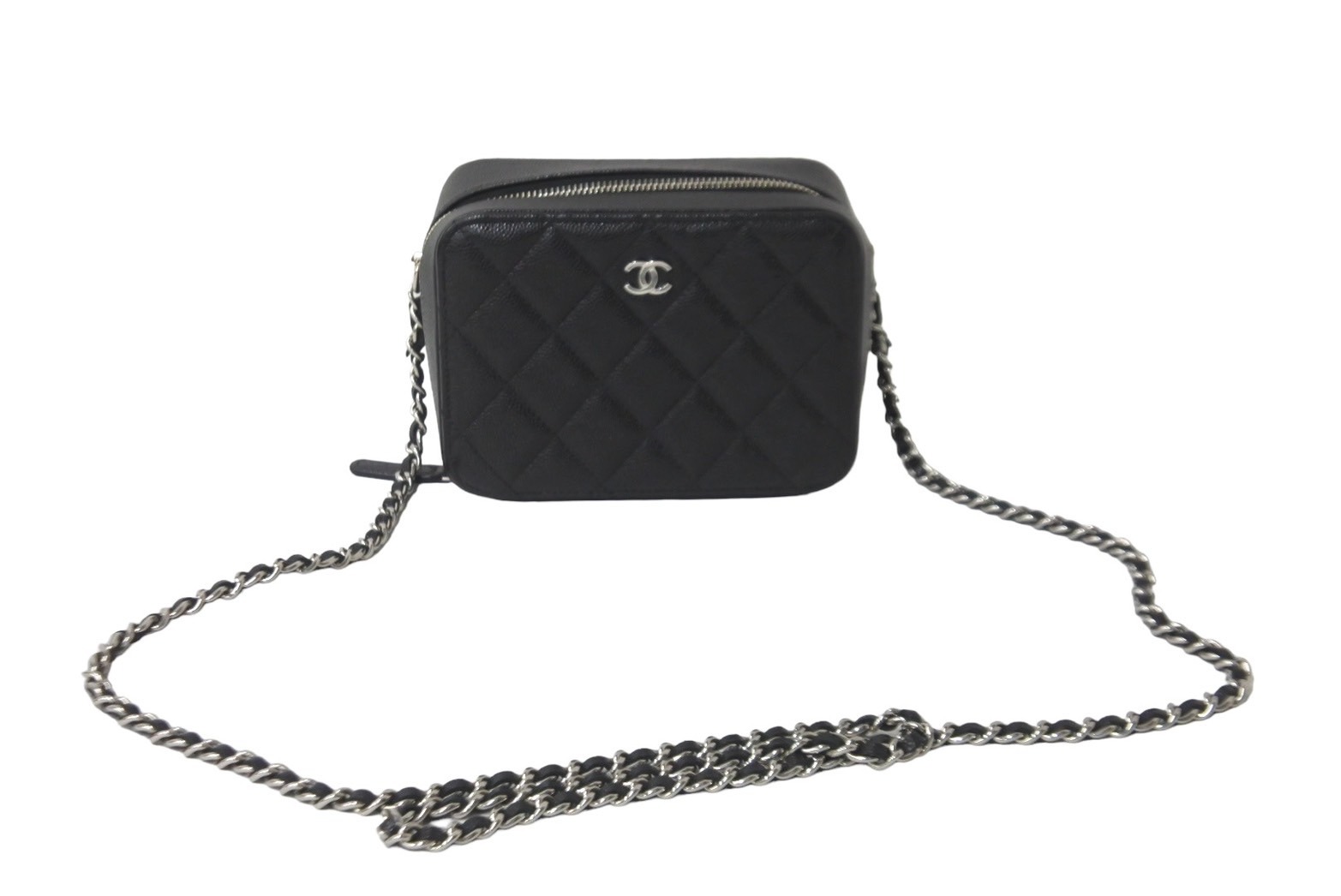 【楽天市場】新品同様 CHANEL シャネル ミニカメラバッグ チェーンショルダーバッグ ココマーク 31番台 AP2426 ブラック ...