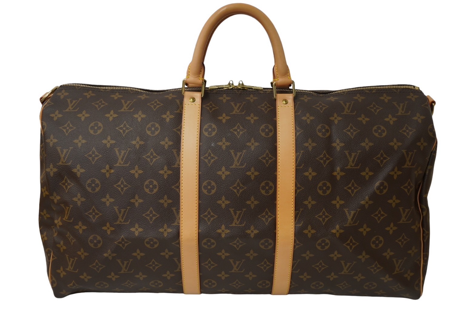 【楽天市場】LOUIS VUITTON ルイヴィトン キーポルバンドリエール55 M41414 ボストンバッグ モノグラムキャンバス ブラウン ...
