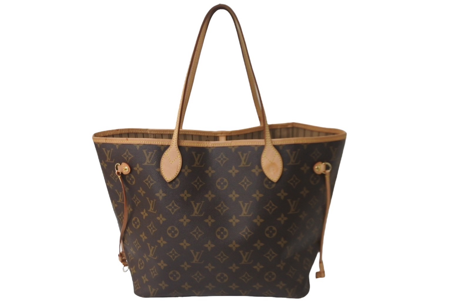 【楽天市場】LOUIS VUITTON ルイヴィトン トートバッグ ネヴァーフルMM M40156 モノグラム ブラウン 美品 中古 ...