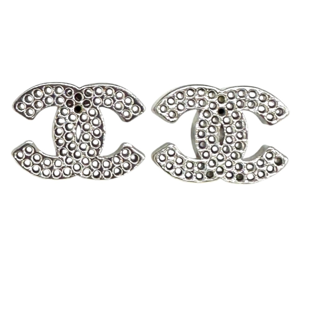 【楽天市場】[USED/中古]CHANEL シャネル ピアス ココマーク パンチング シルバー 03P B（目立った傷や汚れなし）ランク 中古 ...