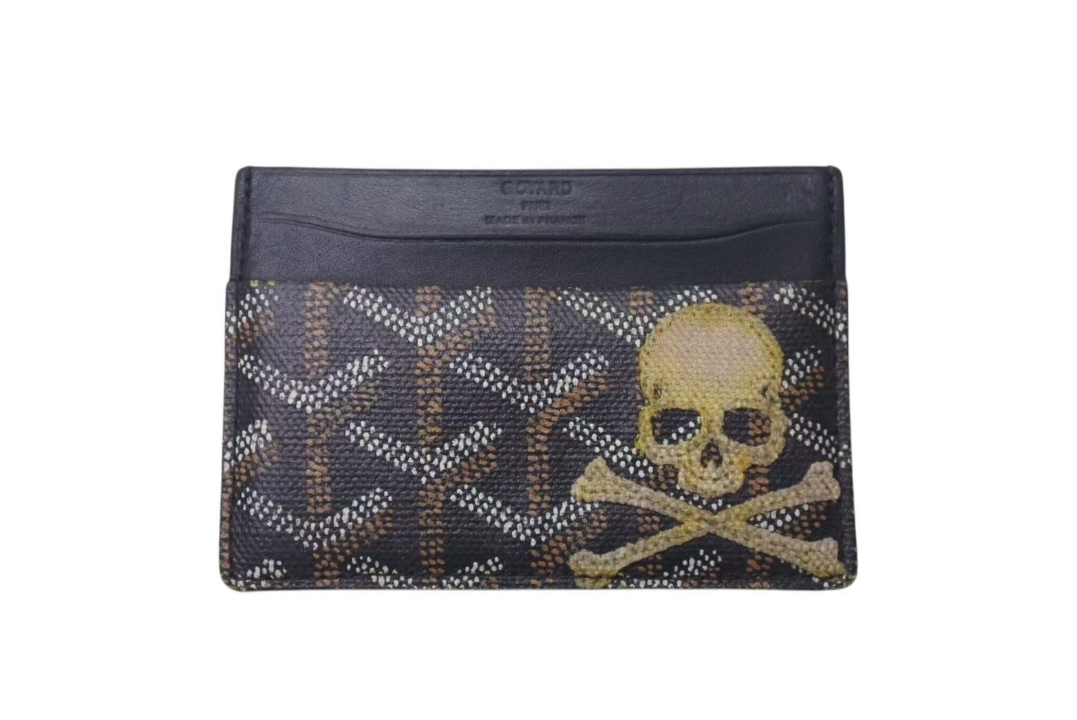 【楽天市場】GOYARD ゴヤール × LOVELESS AOYAMA x mastermind JAPAN マスターマインド サンシュピルス カードケース ブラック 美品 中古 ...