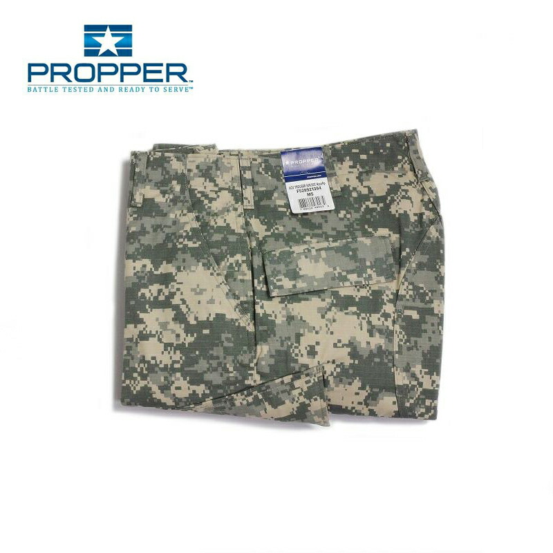 PROPPER プロッパーカーゴパンツ アメリカ軍 デジカモ デジタル カモ リップストップACU TROUSERS DIGITAL CAMO F5289 最大73%OFFクーポン