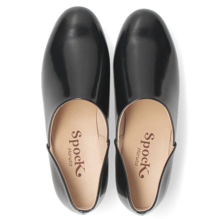 【楽天市場】HARUTA ハルタ Spock スポックシューズ 150 黒 レディース スリッポン ドクターシューズ 靴 本革 日本製 ...