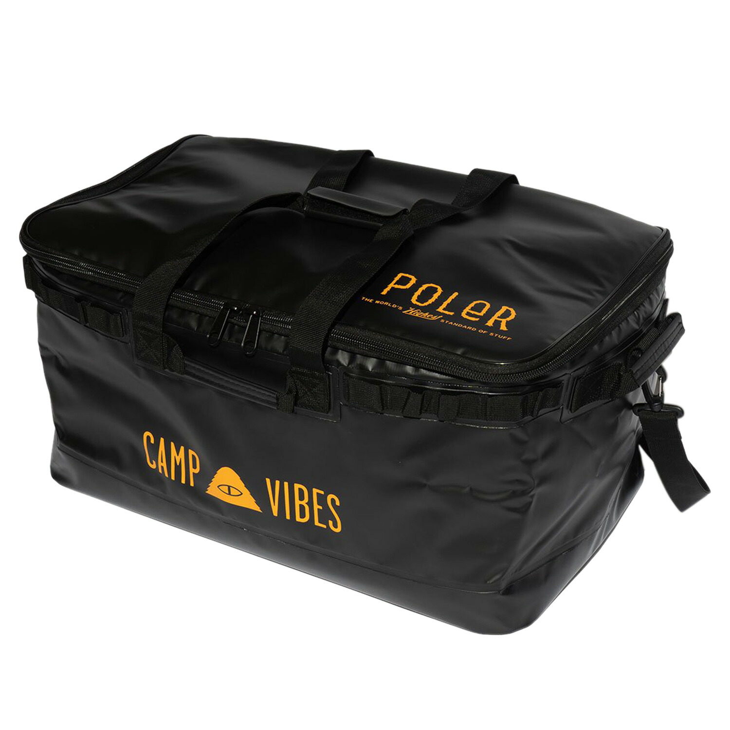 【楽天市場】【最大1000円OFFクーポン】 POLER SOFT MULTI CONTAINER ポーラー 収納ボックス コンテナバッグ クーラーボックス 60L ソフト マルチコンテナ ...