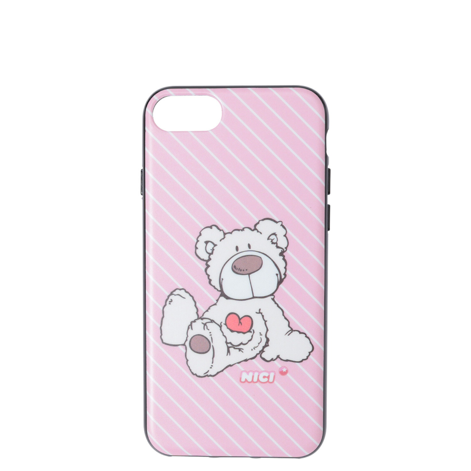 【楽天市場】NICI HYBRID BACK CASE ニキ iPhone SE2 8 iPhone7 スマホケース 携帯 アイフォン カバー ...