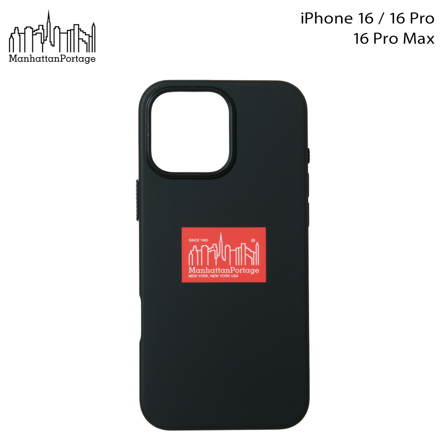 【楽天市場】Manhattan Portage BOX LOGO Hybrid Case マンハッタンポーテージ iphone16 16pro ...