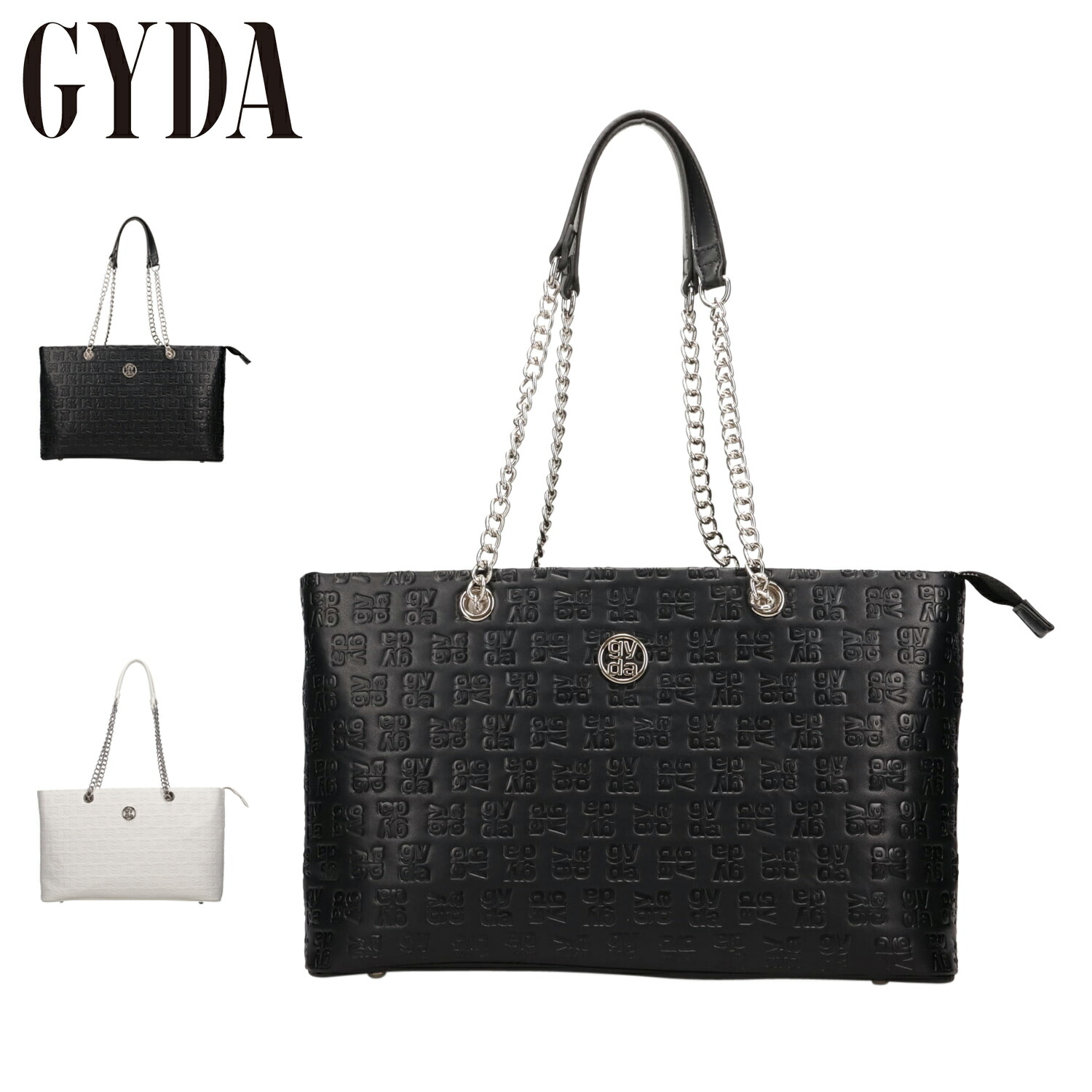 【楽天市場】GYDA サークルメタル ジェイダ バッグ トートバッグ レディース A4対応 ブラック ホワイト 黒 GY-B305：Goods Lab＋