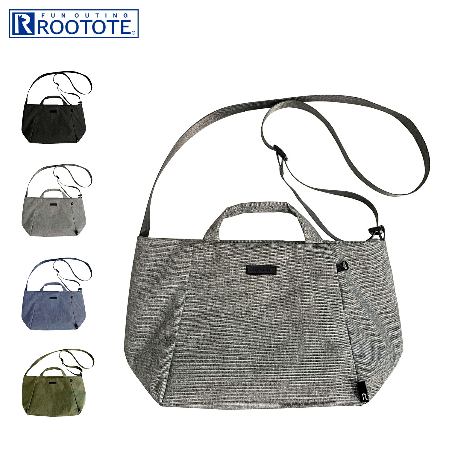 【楽天市場】【最大1000円OFFクーポン発行中】 ROOTOTE ルートート バッグ トートバッグ ショルダーバッグ SN.ベビールー2way.ライトウォーターリペレント-G メンズ ...