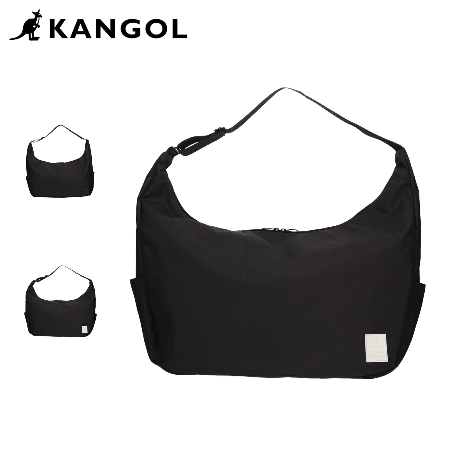 【楽天市場】KANGOL FOLLOW カンゴール ショルダーバッグ メンズ レディース 斜めがけ 大人 軽量 ブラック グレー 黒 250 ...