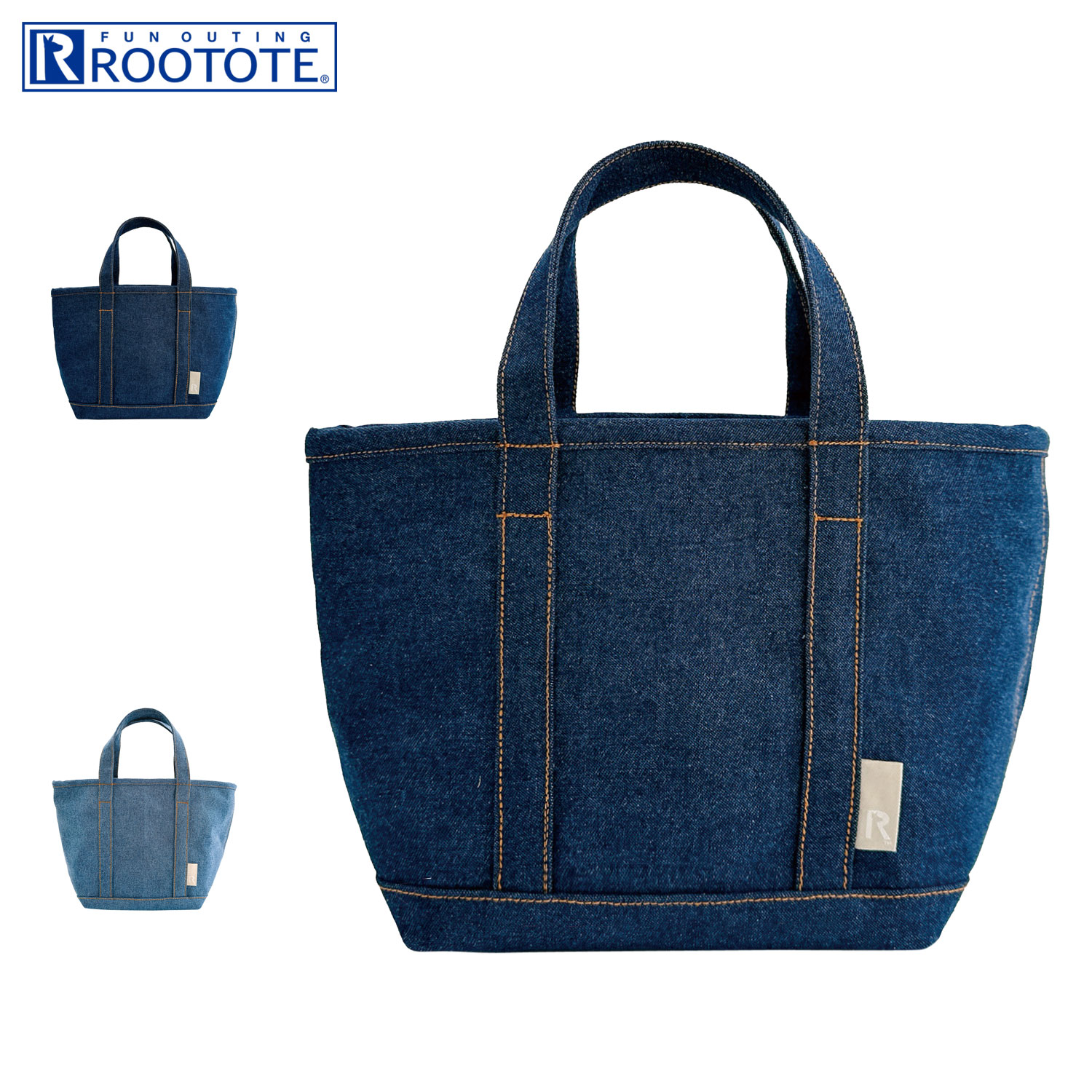 【楽天市場】ROOTOTE ルートート バッグ トートバッグ SN.デリ.デニム-A レディース 軽量 ネイビー ブルー 1048：Goods Lab＋