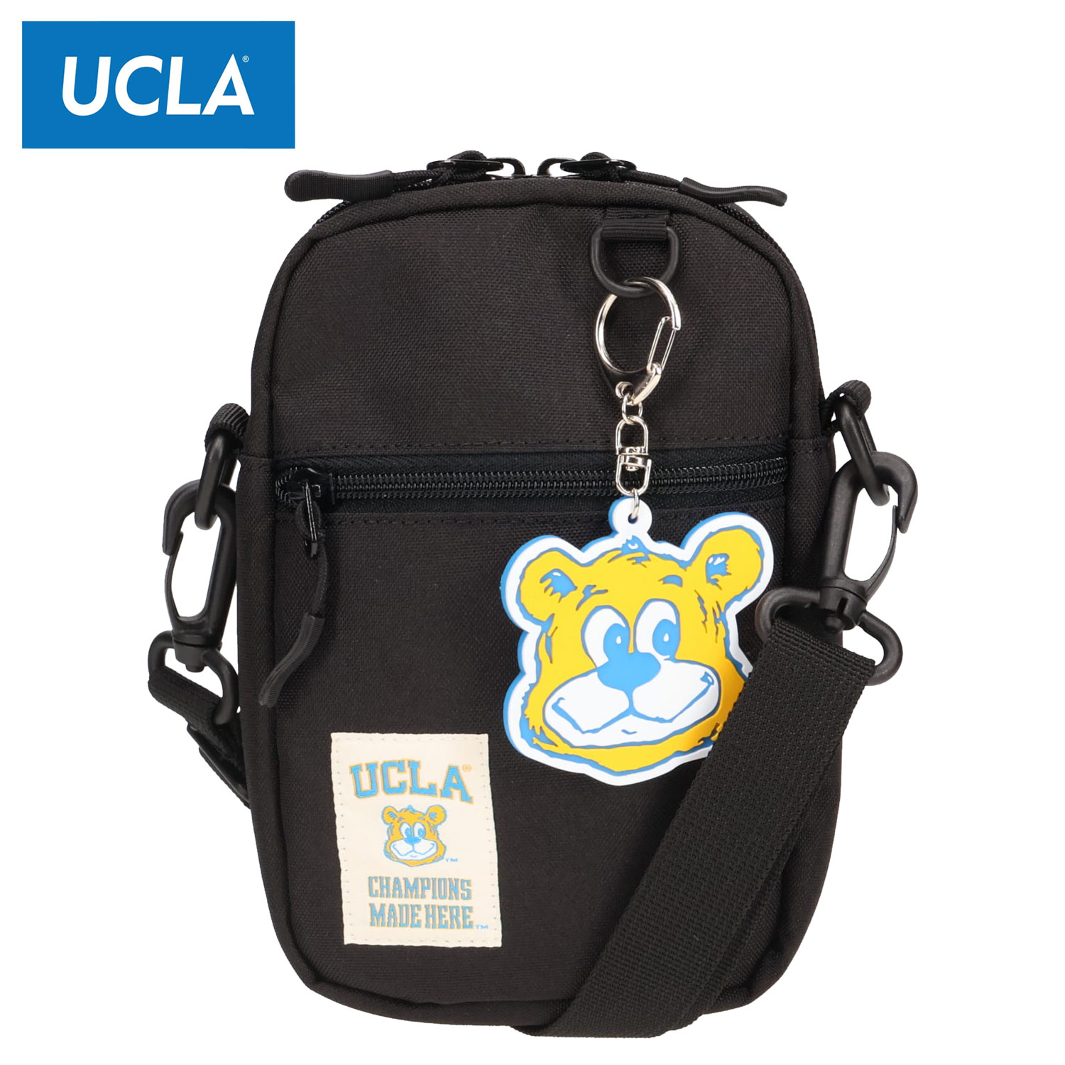 【楽天市場】UCLA MINI SHOULDER BAG ユーシーエルエー ショルダーバッグ ミニ メンズ レディース くま クマ 斜めがけ ...
