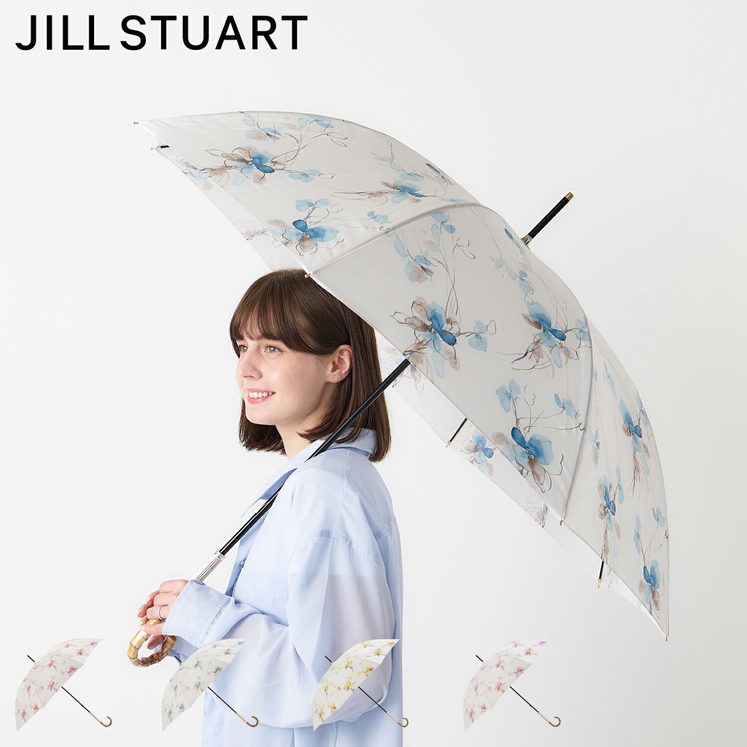 【楽天市場】JILLSTUART ジルスチュアート 長傘 雨傘 レディース 軽量 レッド ブルー イエロー ピンク 1JI 11057：Goods Lab＋