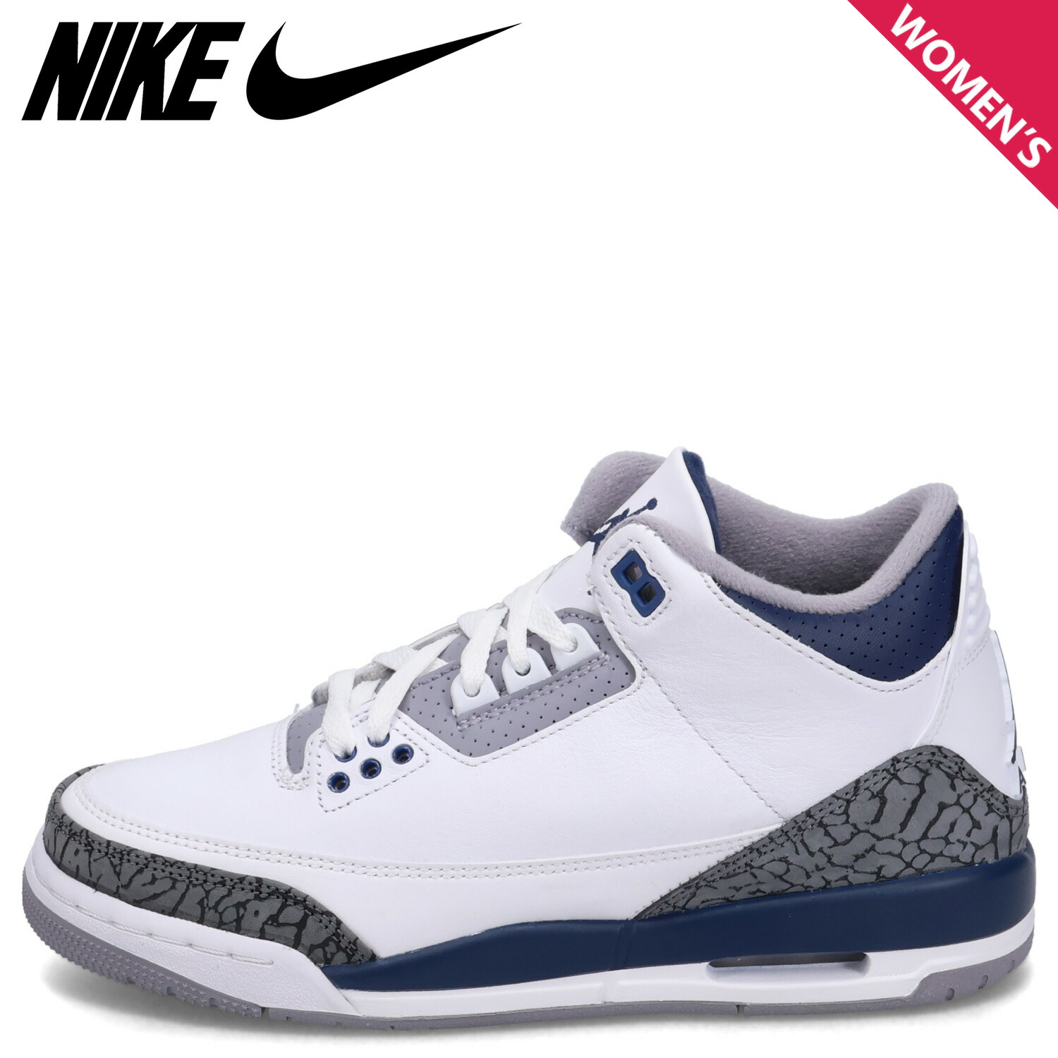 【楽天市場】NIKE ナイキ エアジョーダン3 レトロ スニーカー レディース AIR JORDAN 3 RETRO GS ホワイト 白 DM0967-140：Goods Lab＋