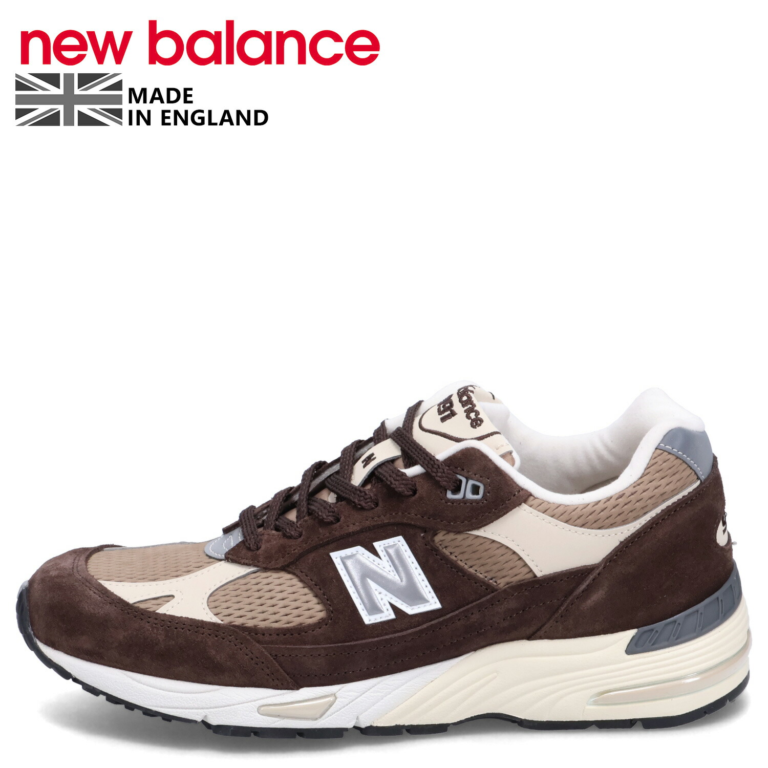 【楽天市場】new balance ニューバランス 991 スニーカー メンズ Dワイズ MADE IN UK ブラウン M991BGC ...