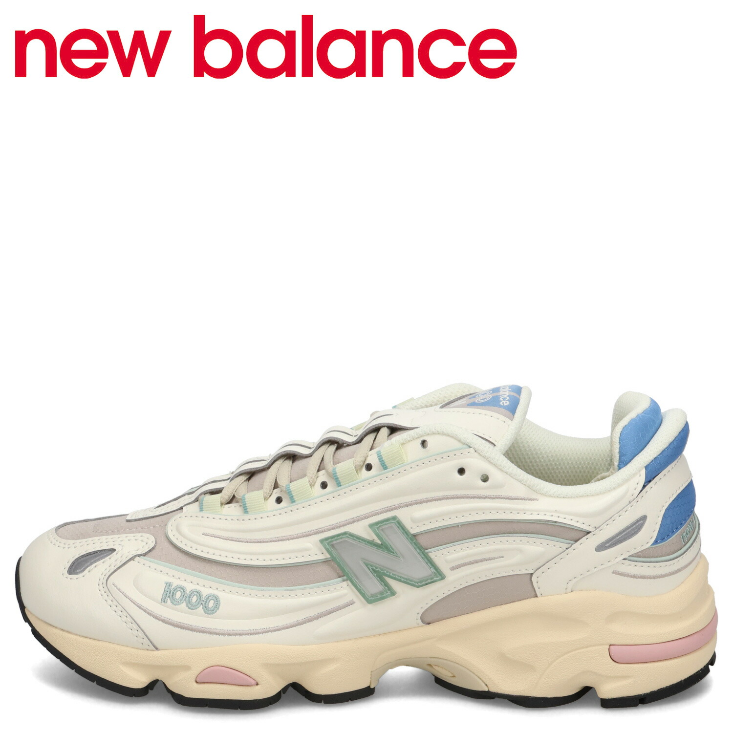 【楽天市場】【最大1000円OFFクーポン発行中】 new balance ニューバランス M1000 スニーカー メンズ Dワイズ ホワイト ...