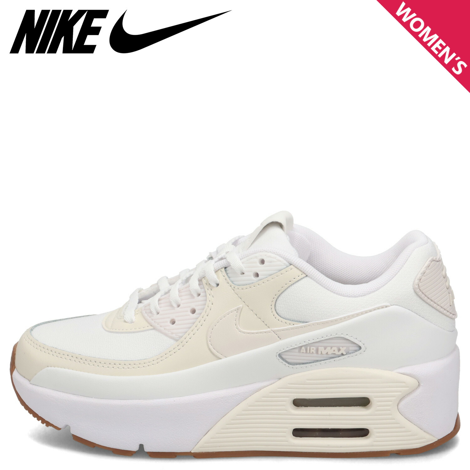 【楽天市場】ナイキ NIKE エア マックス 90 LV8 スニーカー レディース AIR MAX 90 LV8 ホワイト 白 FD4328 ...