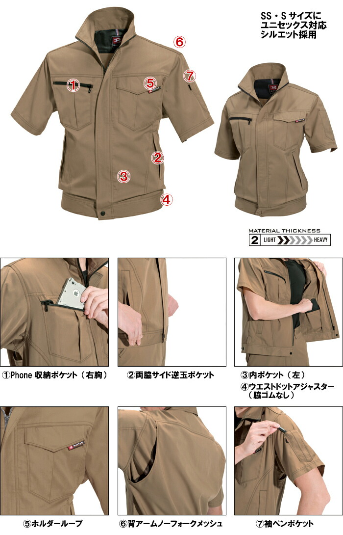 【楽天市場】バートル（BURTLE） 半袖ジャケット6082(4L)＆レディースパンツ6089(4L) セット（上下同色） 春夏用作業服 作業着 作業ズボン 取寄：WatanabeWORK渡辺 ...