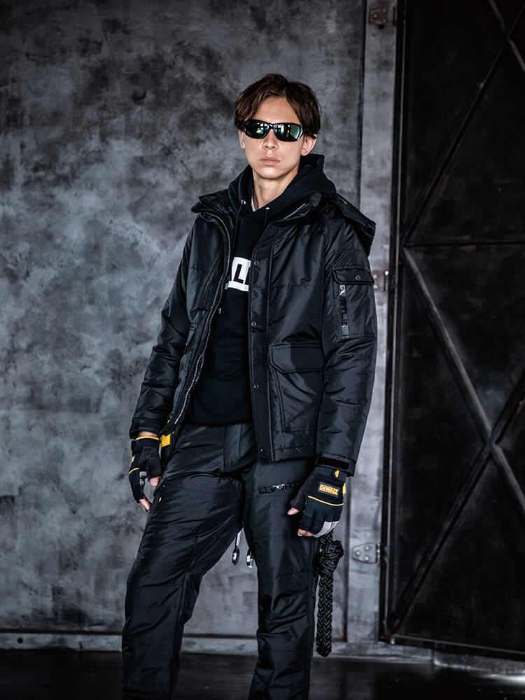 【楽天市場】【ポイント5倍】【即日発送】【在庫処分】防寒ジャケット（大型フード付） 7510 SS-5L ユニセックス 7510シリーズ バートル BURTLE 制電 撥水 防寒服 防寒着 ...